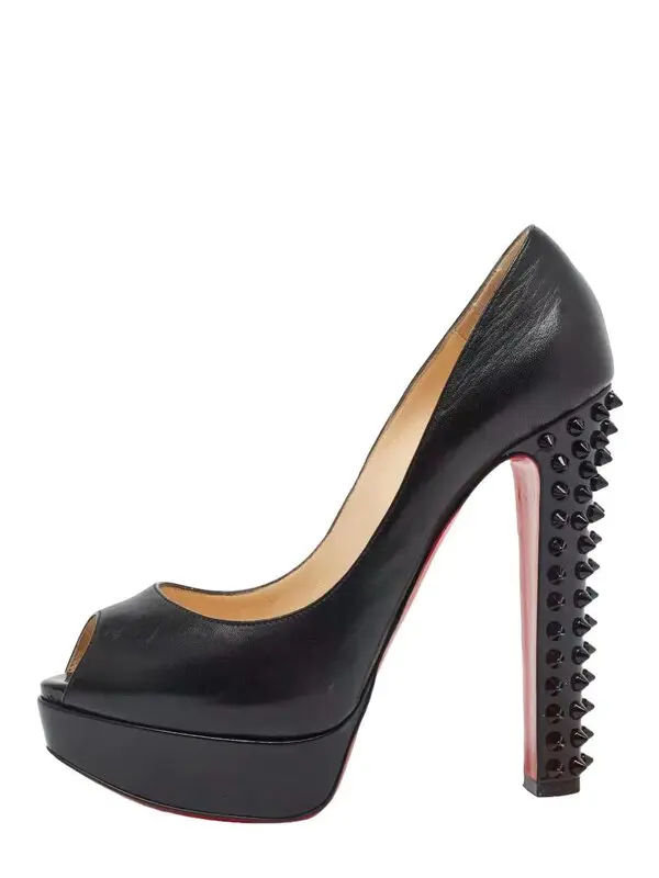 CHRISTIAN LOUBOUTIN Babel Clou Platform Pumps - Black