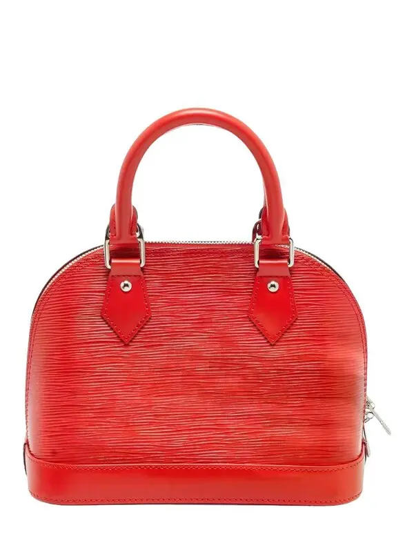 LOUIS VUITTON Epi Leather Bb Alma Tote Bag - Red