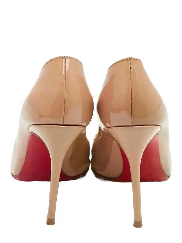 CHRISTIAN LOUBOUTIN Pointed-toe Heeled Pumps - Neutrals
