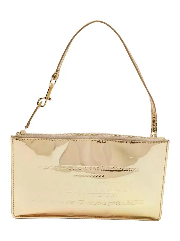 LOUIS VUITTON Inventeur Miroir Pochette Plat Clutch Bag - Gold