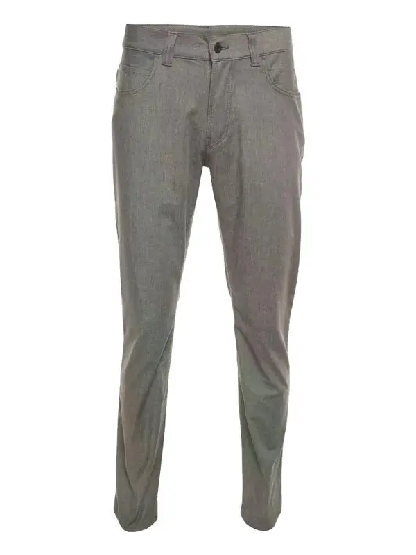 Emporio Armani Regular Fit Trousers - Grey
