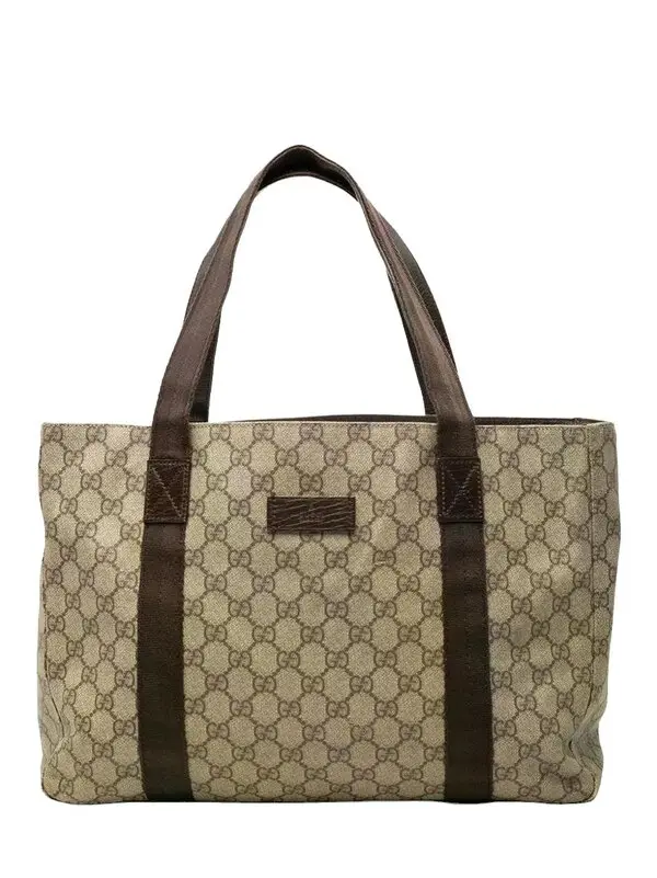 Gucci 2000-2015 Gg Supreme Tote Bag - Neutrals