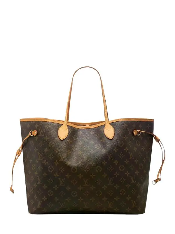 LOUIS VUITTON 2011 Monogram Neverfull Gm Tote Bag - Brown