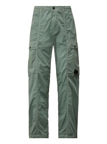 C.P. COMPANY Chromer Regular Cargo Lens Pants - Silver Blue