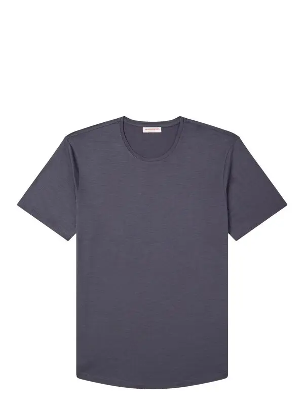 Orlebar Brown Ob-t Wool-jersey T-shirt - Gray