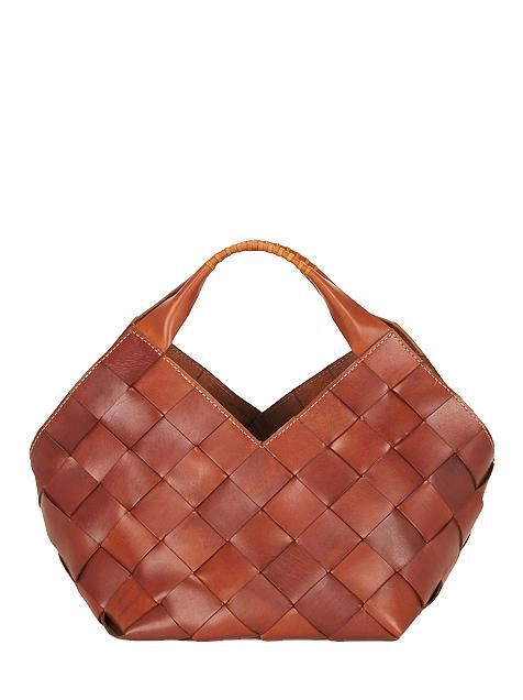 Dragon Diffusion Botteghe Hand Held Bucket Bag - Tan