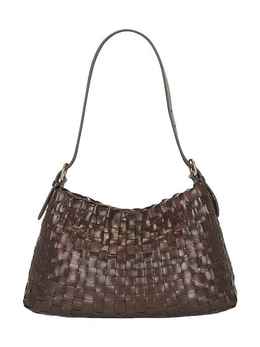 Dragon Diffusion Hobo Salvage Bag In Brown - Dark Brown
