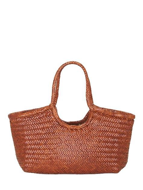 Dragon Diffusion Nantucket Basket Big Bag - Tan