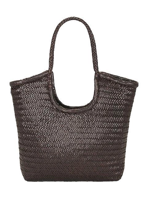 Dragon Diffusion Ns Diagonal Bag In Brown - Dark Brown