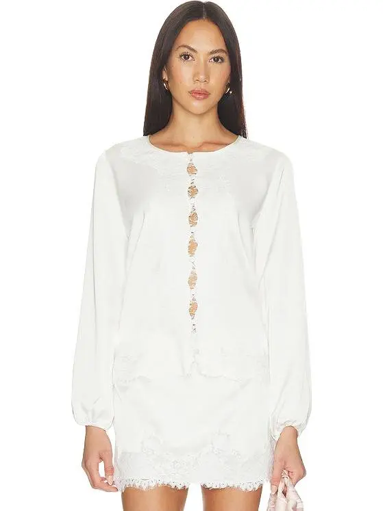 LOVERS AND FRIENDS Brundy Top - Ivory