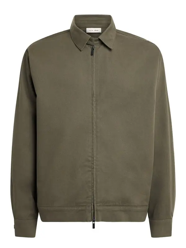 Fear Of God Cotton Twill Work Jacket - Green