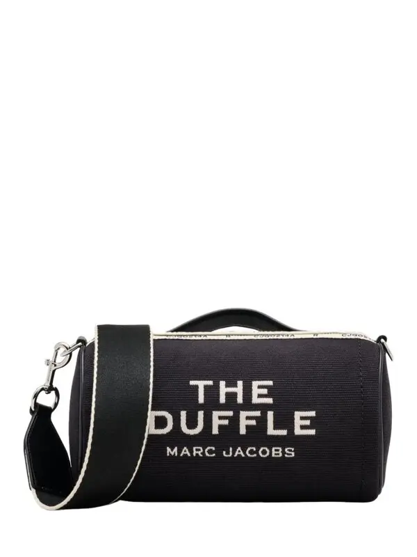Marc Jacobs The Jacquard Zipped Duffle Bag By - Black