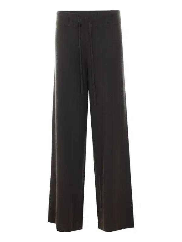 LISA YANG Sofi Drawstring Wide Leg Knitted Trousers - Dfe