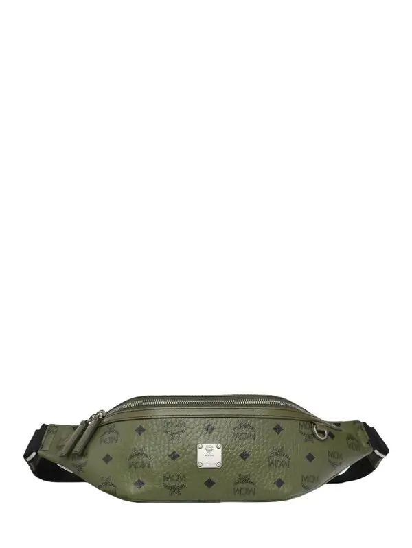 Mcm Fursten Belt Bag Medium - Khaki Moss