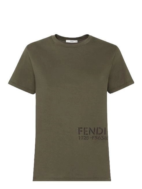 Fendi Short-sleeved T-shirt - Green