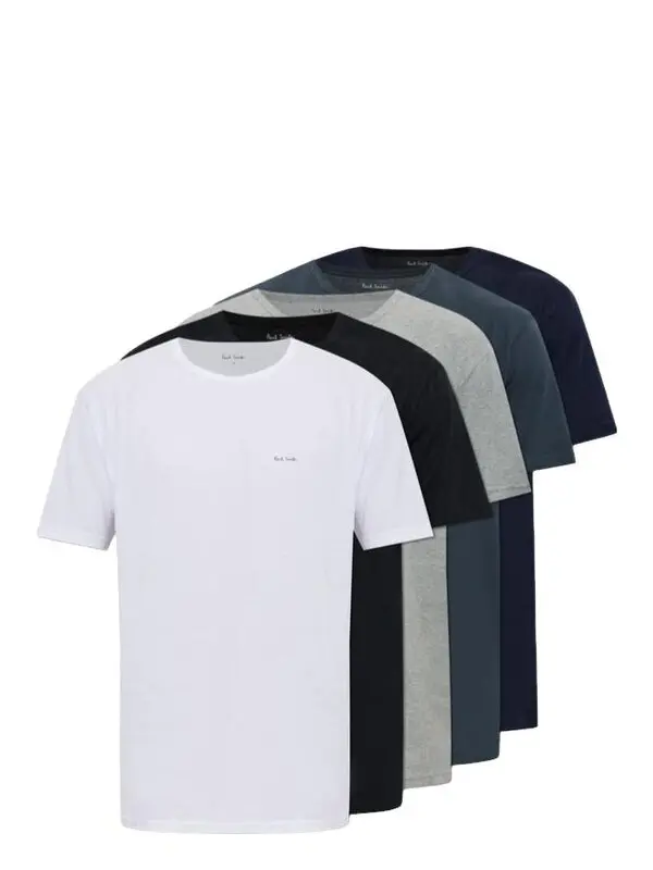 Paul Smith Logo Crew-neck T-shirt Set - Multi-color