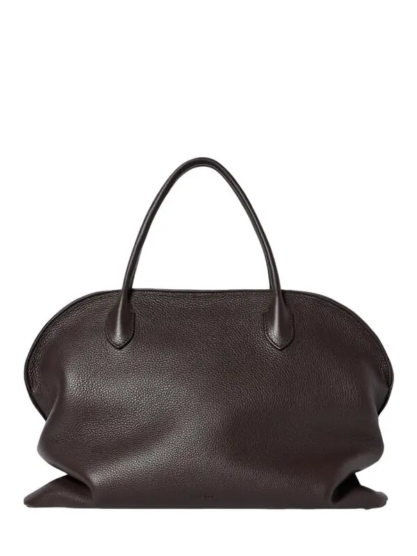THE ROW Agnes 15 Bag - Dark Brown