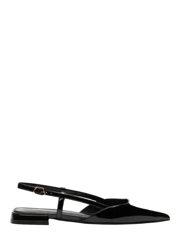 STUART WEITZMAN Vinnie Slingback Flat - Black