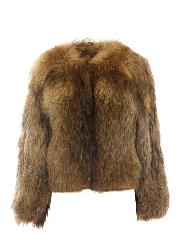 SWORD 6644 Fur Jacket - Green