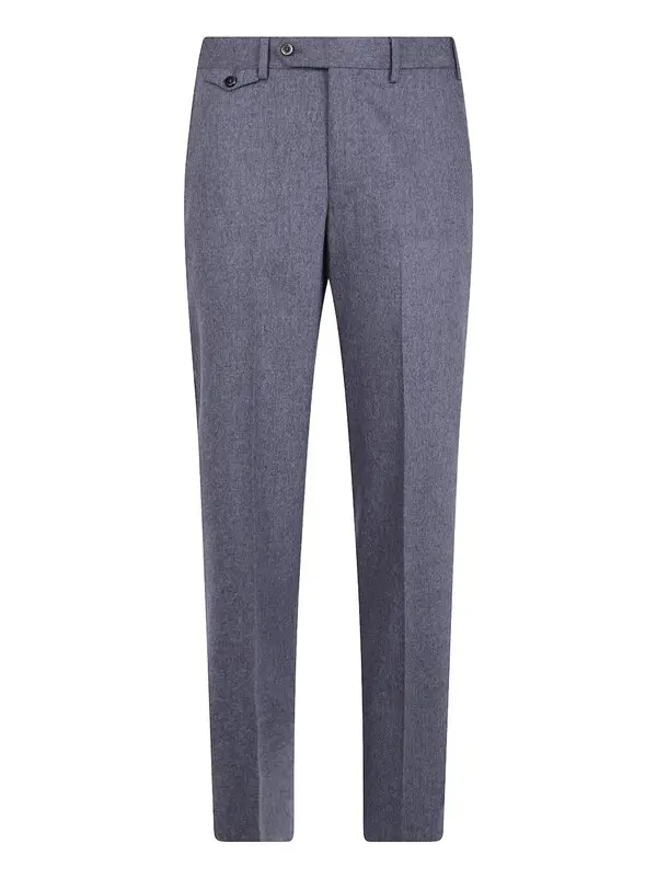 PT TORINO Casual Trousers With Belt Loops - Gray