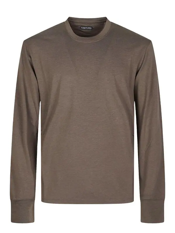 TOM FORD Long-sleeve T-shirt - Green
