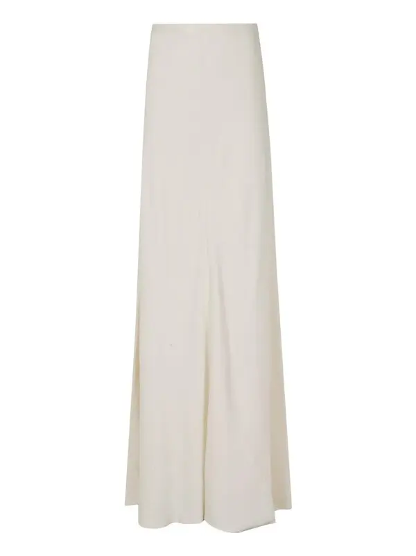 Alberta Ferretti Draped Skirt - Ivory