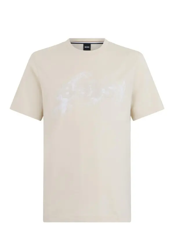 Hugo Boss Crew Neck Short-sleeved T-shirt - White