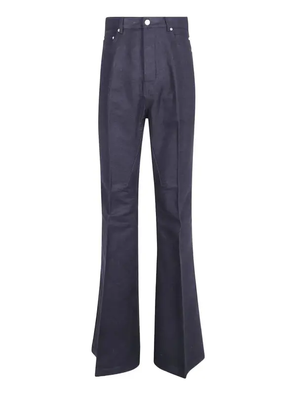 Rick Owens Belt Loop Casual Pants - Black