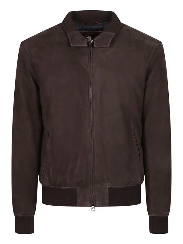 STEWART Nuvola Bomber Jacket - Darkbrown