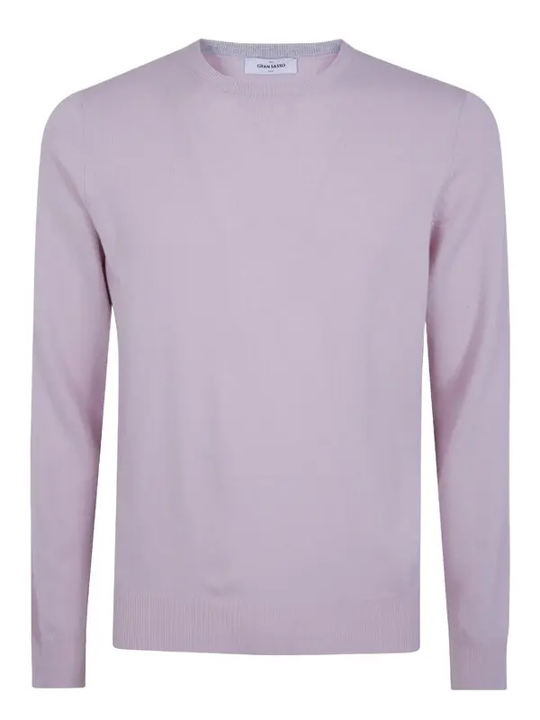 GRAN SASSO Crewneck Knitted Jumper - Pink