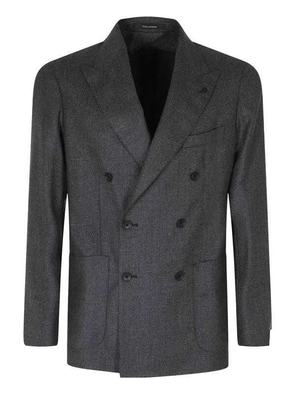 Tagliatore Double-breasted Blazer - Grey