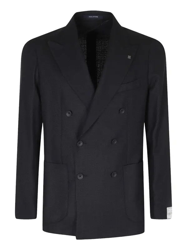 Tagliatore Double-breasted Blazer - Blue