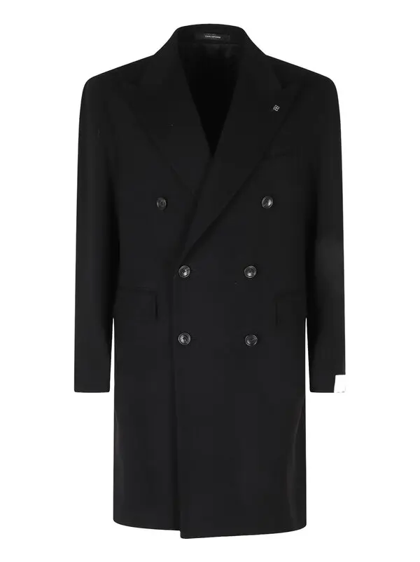 Tagliatore Double-breasted Coat - Black