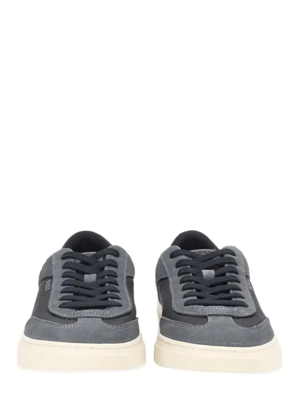 Hugo Boss Lace-up Low-top Casual Shoes - Black