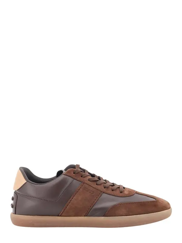 TOD'S Cassetta Low-top Sneakers - Brown
