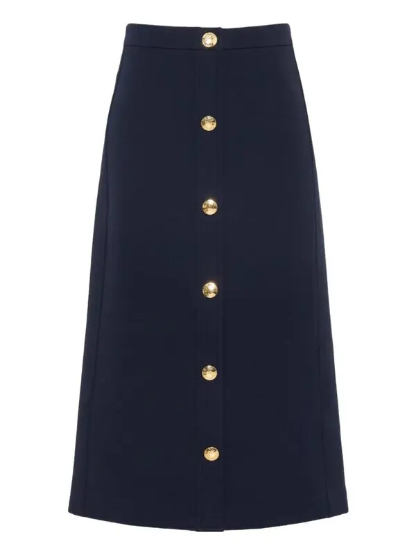 Max Mara Straight Skirt - Ultramarine