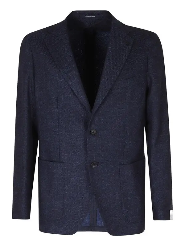 Tagliatore Single-breasted Blazer - Blue