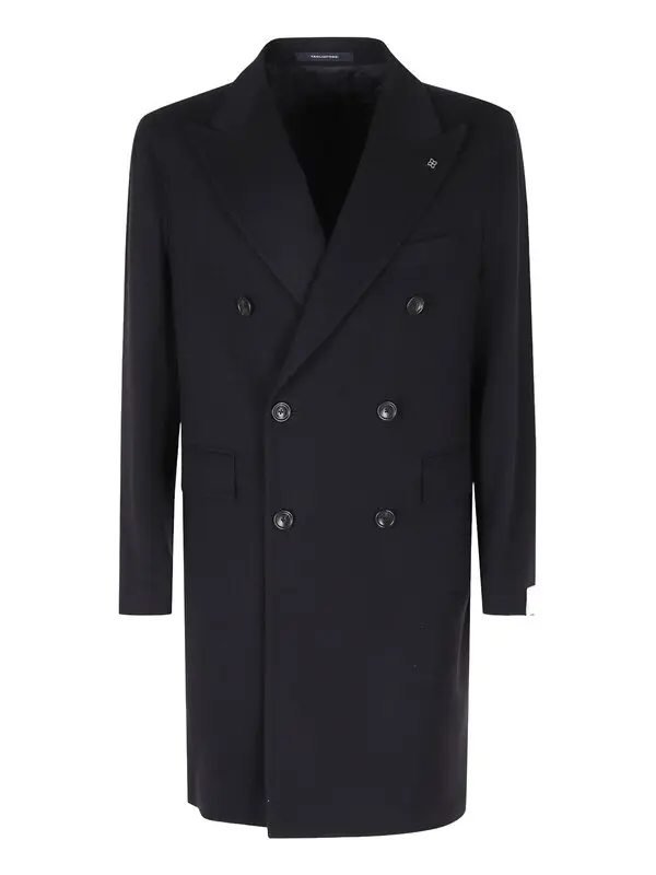 Tagliatore Double-breasted Coat - Blue