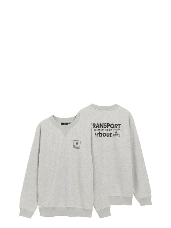 Barbour Oversized Sweatshirt - Grey