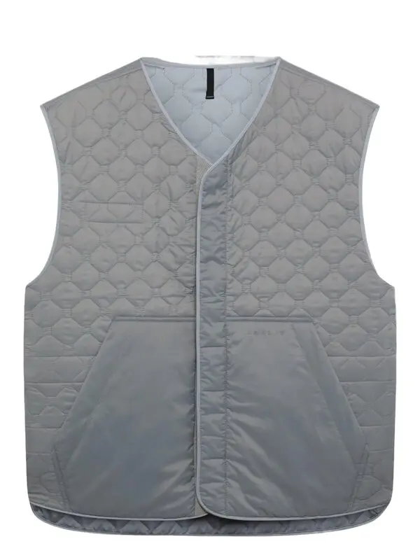 Oakley Reversible Quilted Vest - Cement