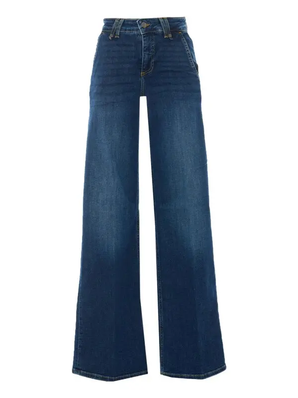 Liu Jo High-waist Wide-leg Jeans - Blue