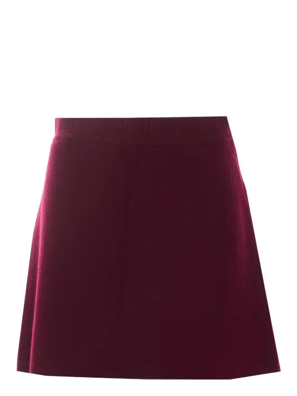 LISA YANG Claire Ribbed Mini Knitted Skirt - Du
