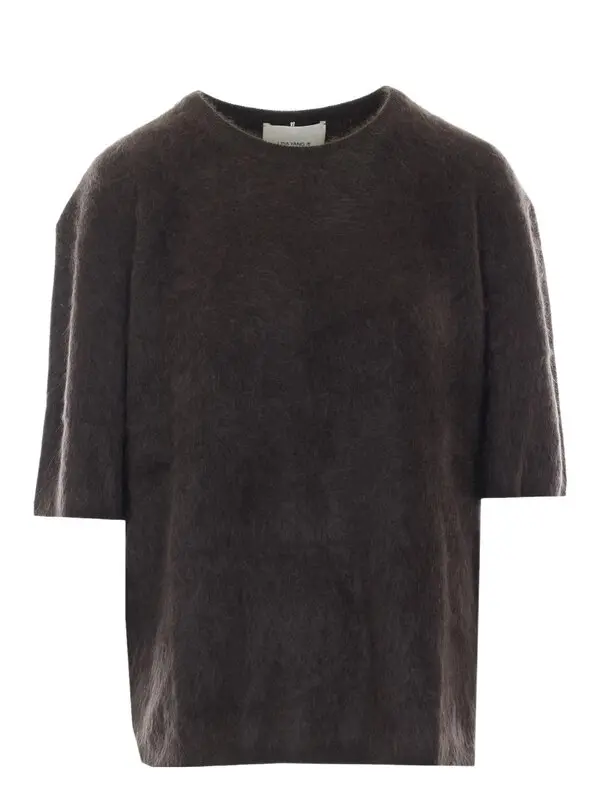 LISA YANG Maren Top - Dark Neutral