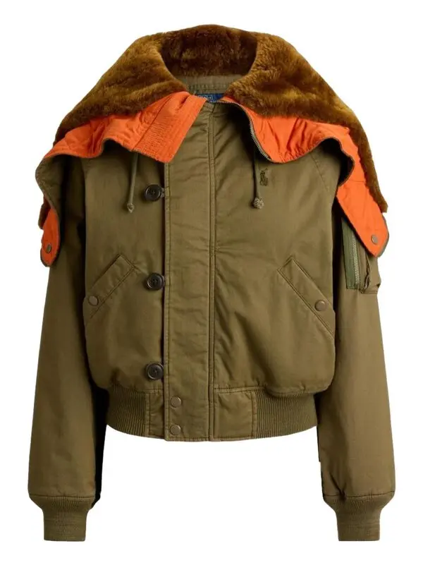 Polo Ralph Lauren Hooded Flight Jacket - Green
