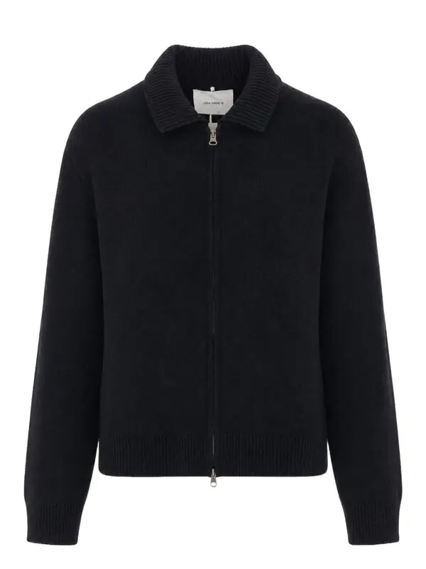 LISA YANG Aaleya" Zip-up Cardigan - Black