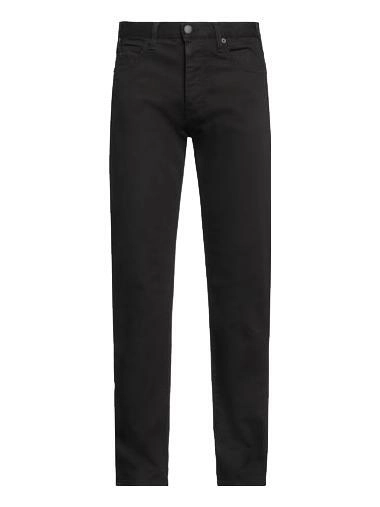 Emporio Armani Cotton Elastane Straight-leg Jeans - Black