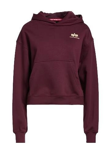 Alpha Industries Cotton Polyester Sweatshirt With Logo - Red