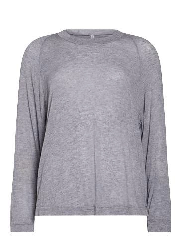 DANIELE FIESOLI Collezione N_01 T-shirt Charcoal Size Viscose, Nylon, Cashmere, Elastane - Grey