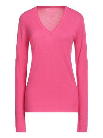 Majestic Filatures Cashmere V-neck Sweater - Pink