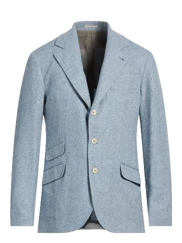 Brunello Cucinelli Blazer Size Wool, Silk, Cashmere, Elastane - Blue